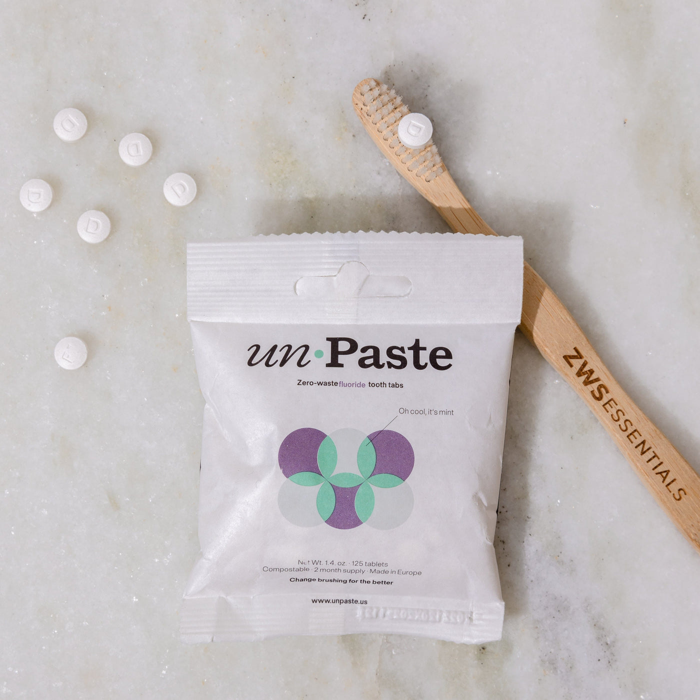 Unpaste Tooth Tabs - Zero Waste Toothpaste - With OR Without Fluoride ...