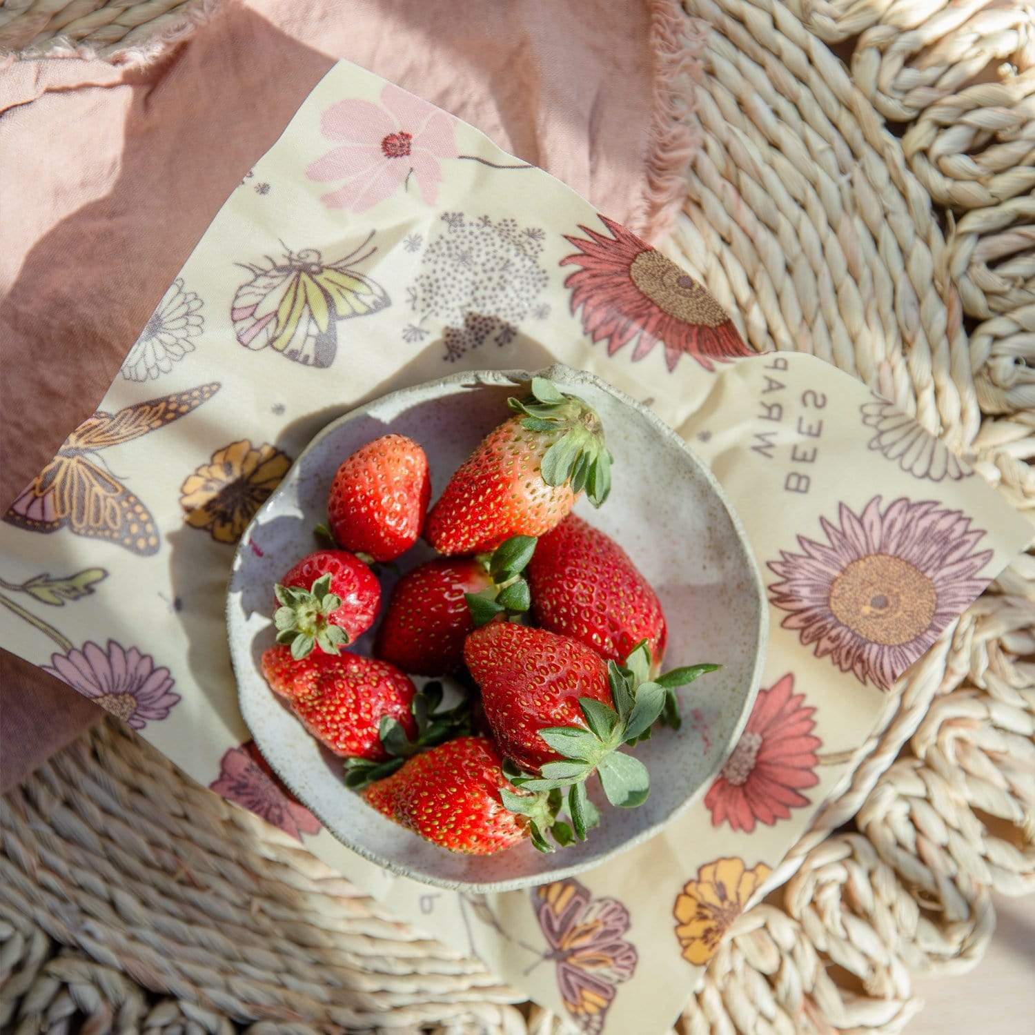 Beeswax Food Wraps - Variety Pack - Zero Waste Food Wraps - Beeswrap ...