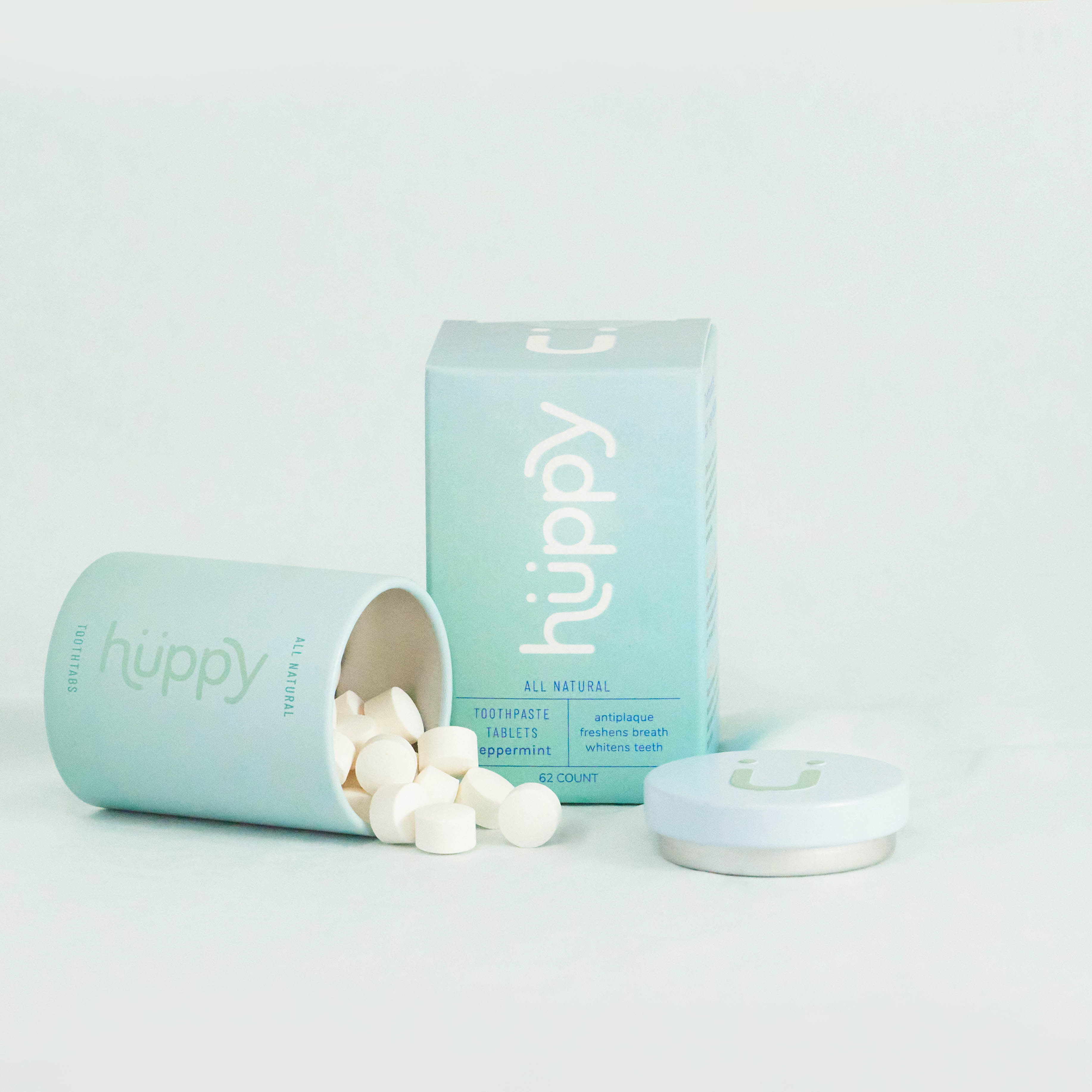Toothpaste Tablets - Plastic Free Toothpaste - Huppy – ZeroWasteStore.com