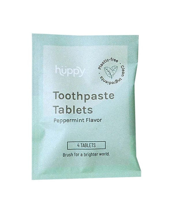 Toothpaste Tablets - Plastic Free Toothpaste - Huppy – ZeroWasteStore.com